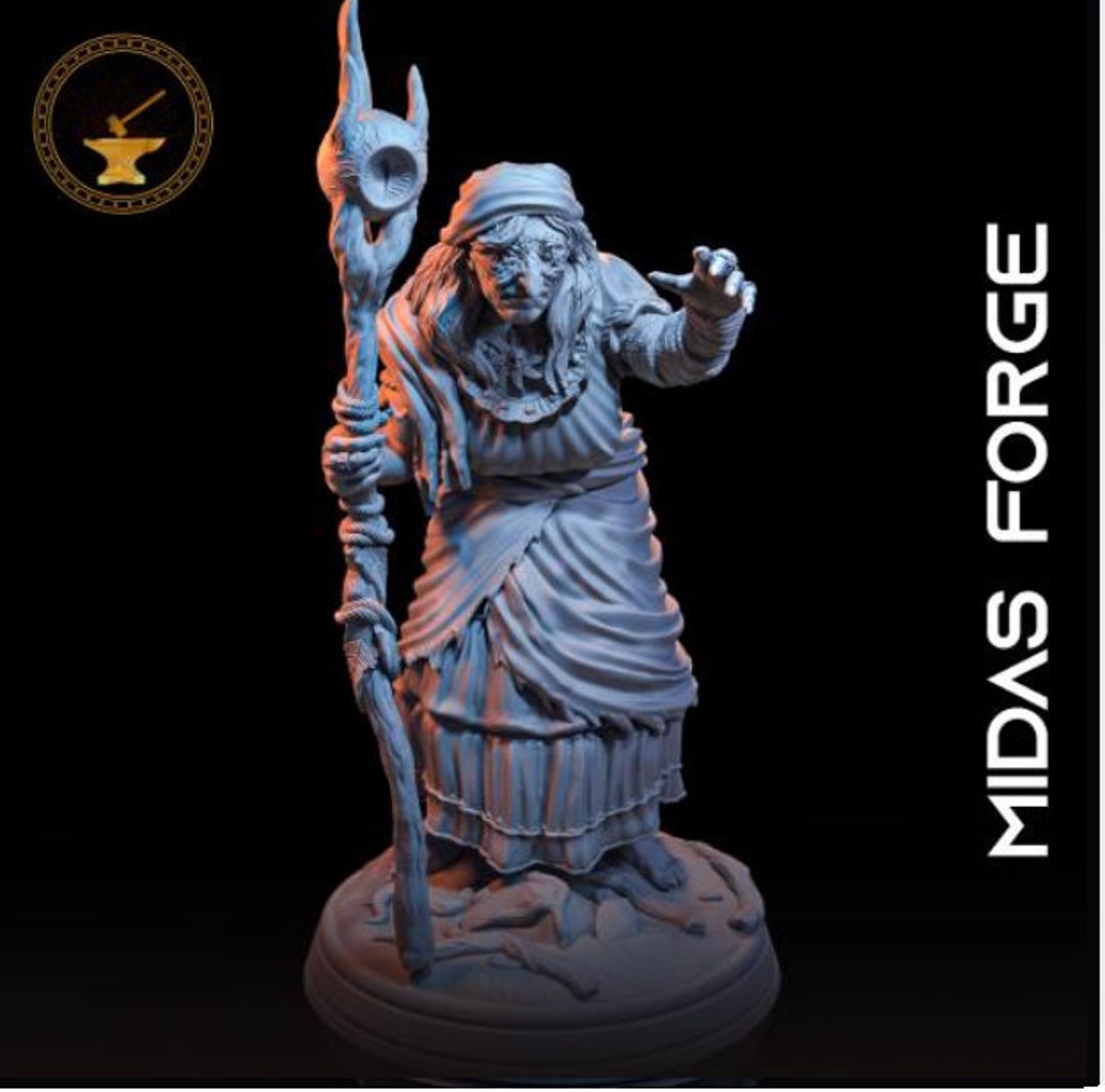 Evanora | Midas Forge | RPG | Tabletop | Dnd | Pathfinder | Resin 3D ...