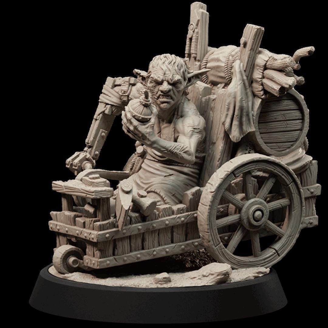 Goblin Black Smith / DND Unpainted Mini - Etsy