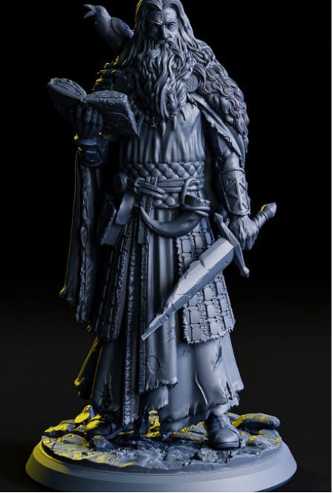 Male Hermit Wizard - Etsy