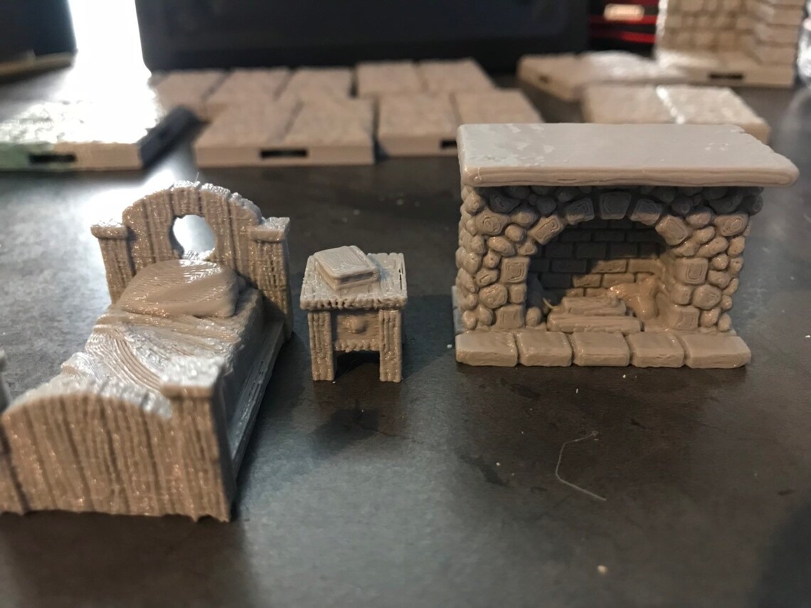 Dnd Fireplace 28 Mm - Etsy