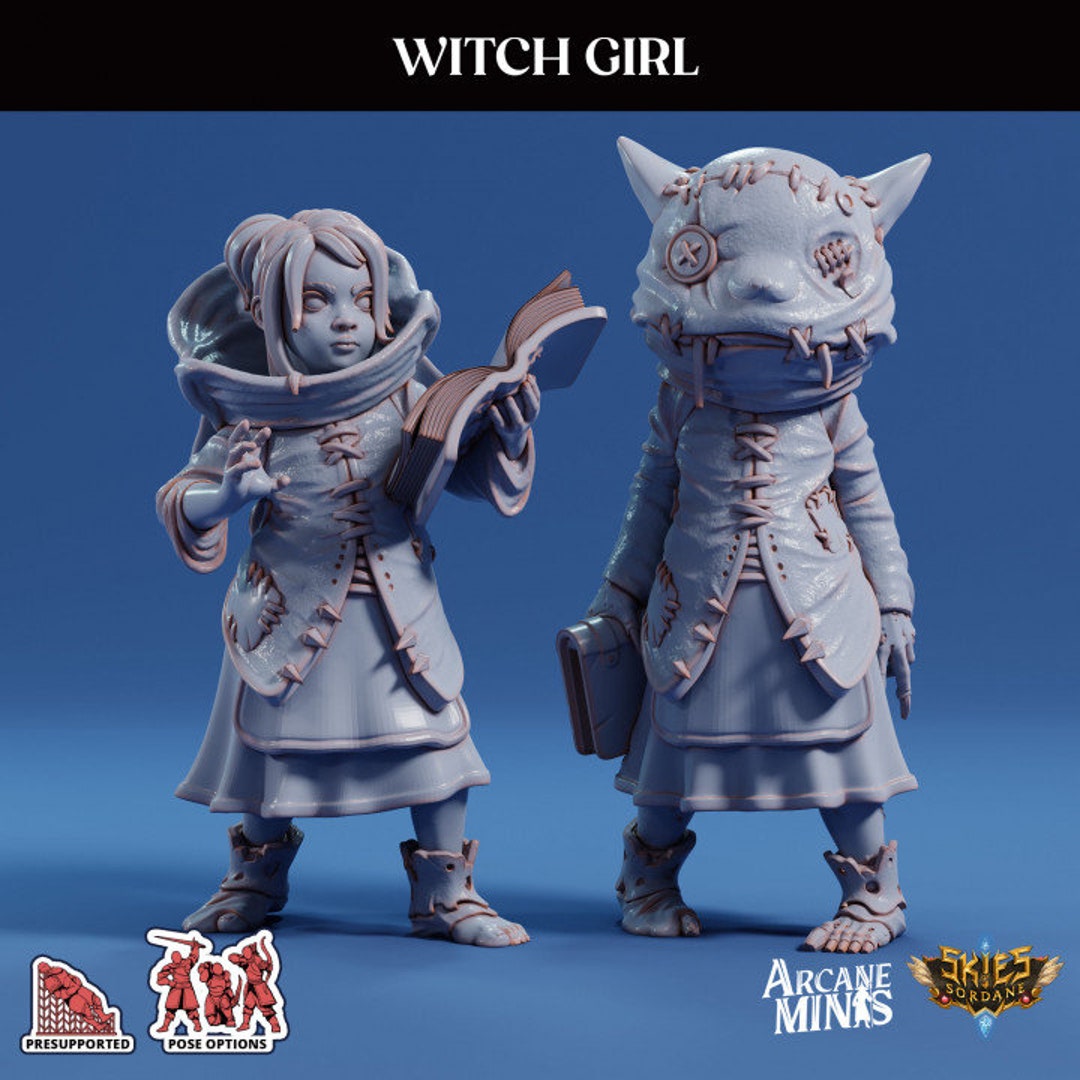 Witch Child in Costume Dnd - Etsy