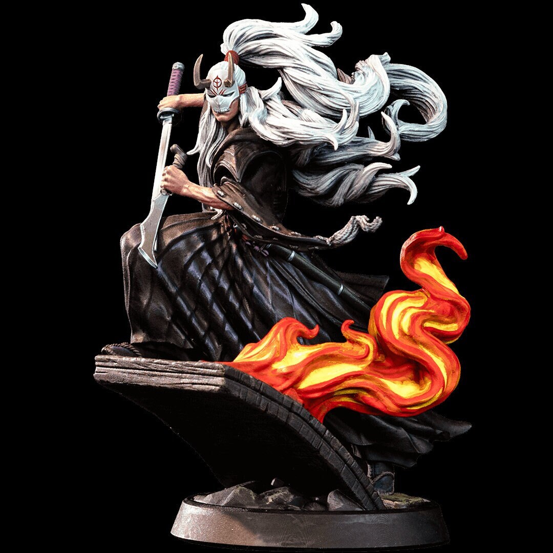 Human Samurai Unpainted - Etsy