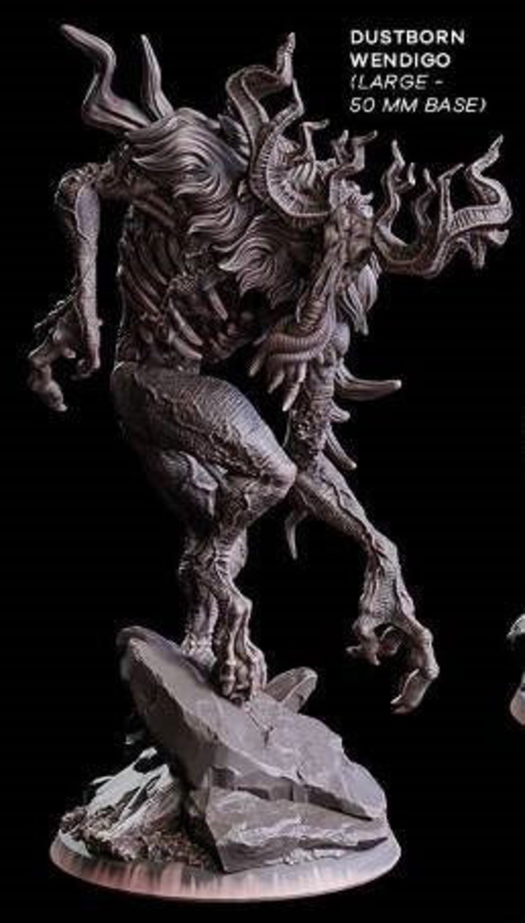 Wendigo / 3d Printed/ Unpainted/ Dnd - Etsy