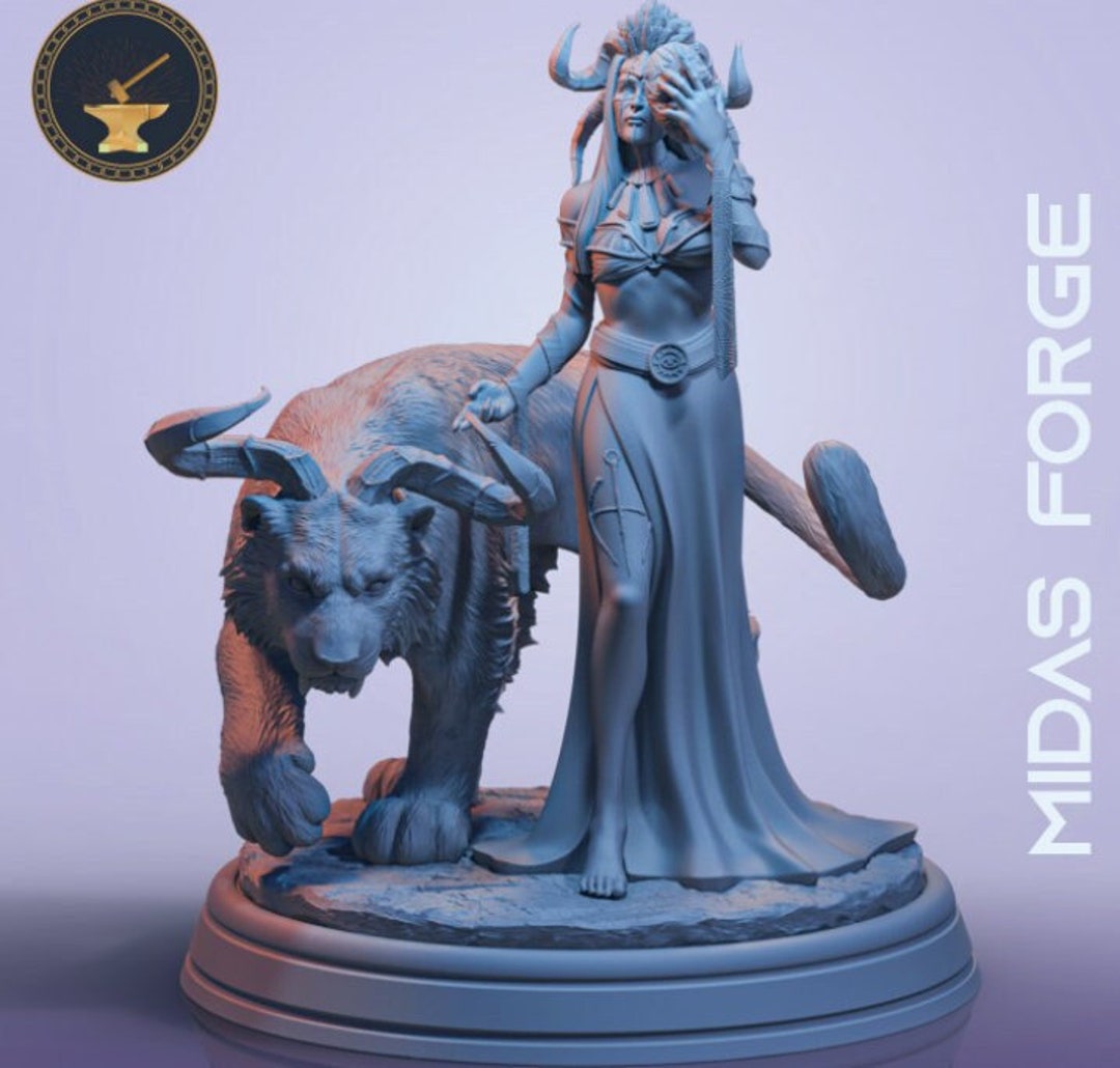 Relala and Symphony Midas Forge RPG Tabletop Dnd Pathfinder Resin 3D Print 35mm 75mm - Etsy