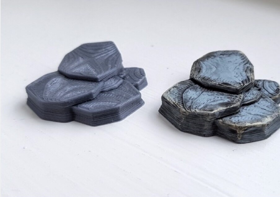 Small Rock Cluster 28mm Dnd Unpainted - Etsy