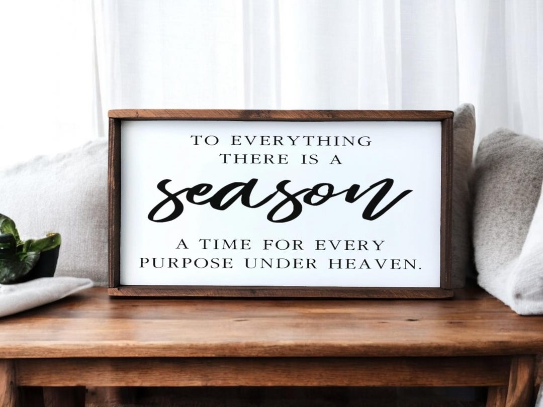 Rustic Farmhouse Wood Sign: Inspirational Quote Decor - Etsy