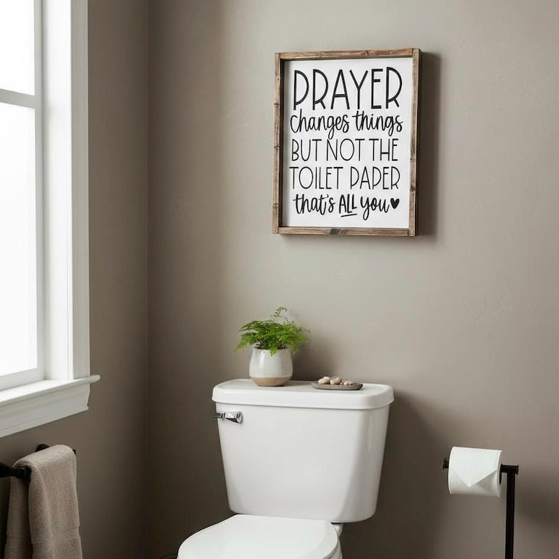 Christian Bathroom - Etsy