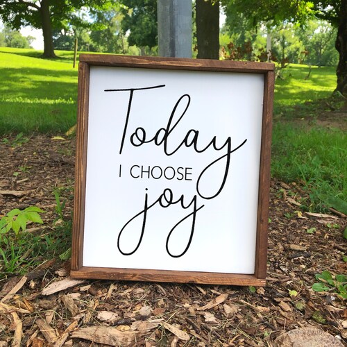 Choose Joy Sign Wood Signs Farmhouse Decor Wood Signs Wood - Etsy