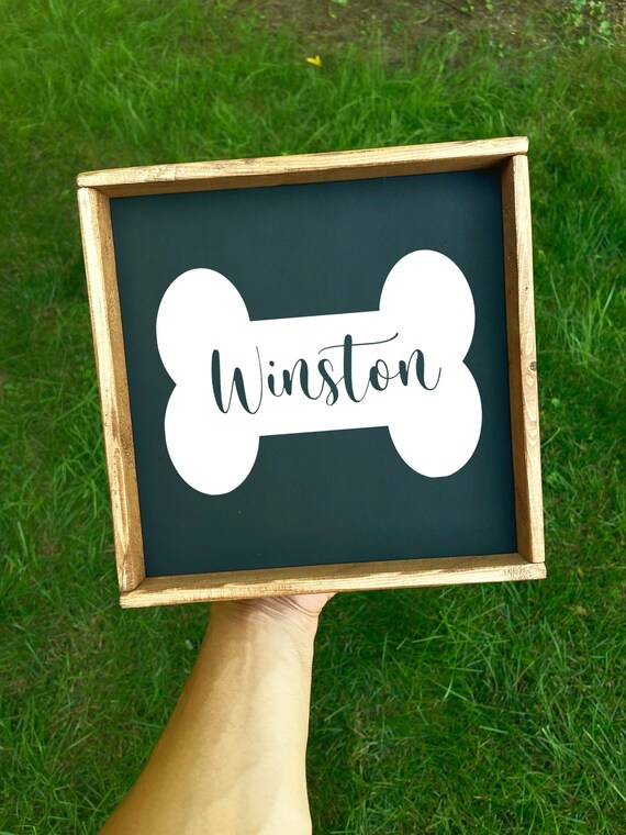 Custom Dog Name Sign Personalized Pet Sign Pet Name Sign - Etsy