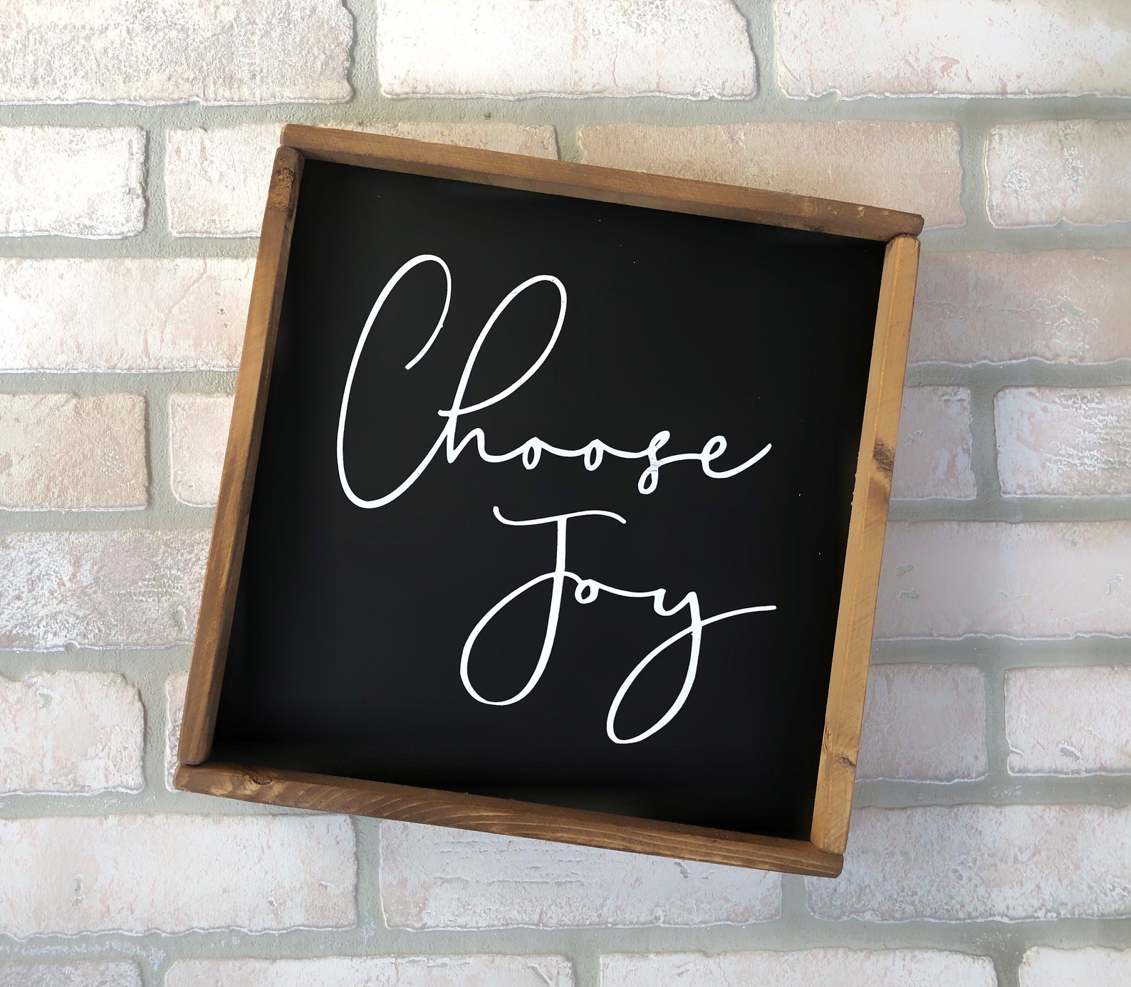 Choose Joy Sign Wood Signs Farmhouse Decor Wood Signs Wood - Etsy