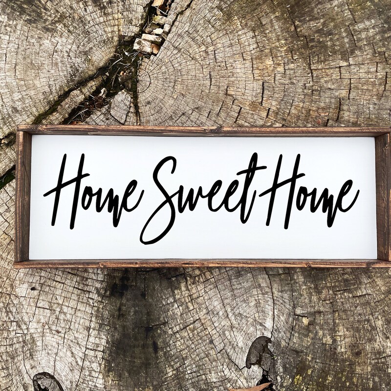 Home Sweet Home Sign - Etsy