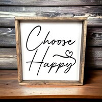 Choose Happy - Etsy