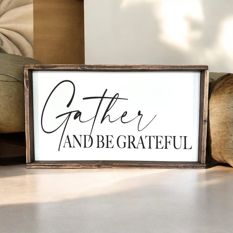 Grateful Sign - Etsy