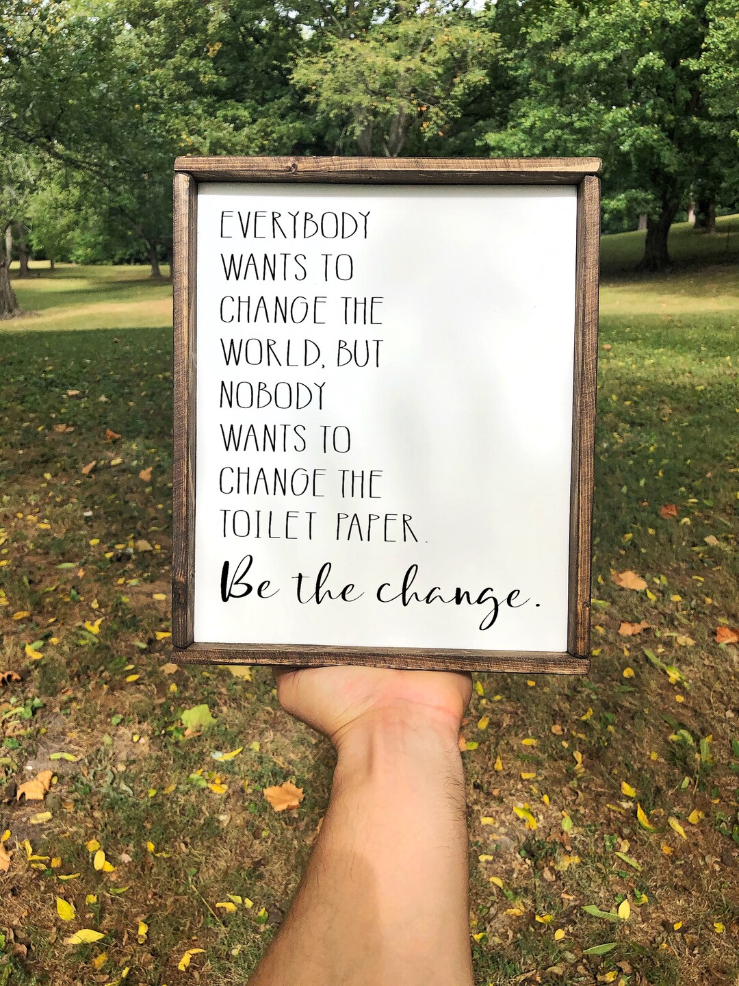 Sarcastic Bathroom Wall Decor Funny Toilet Paper Quote Bathroom Humor ...