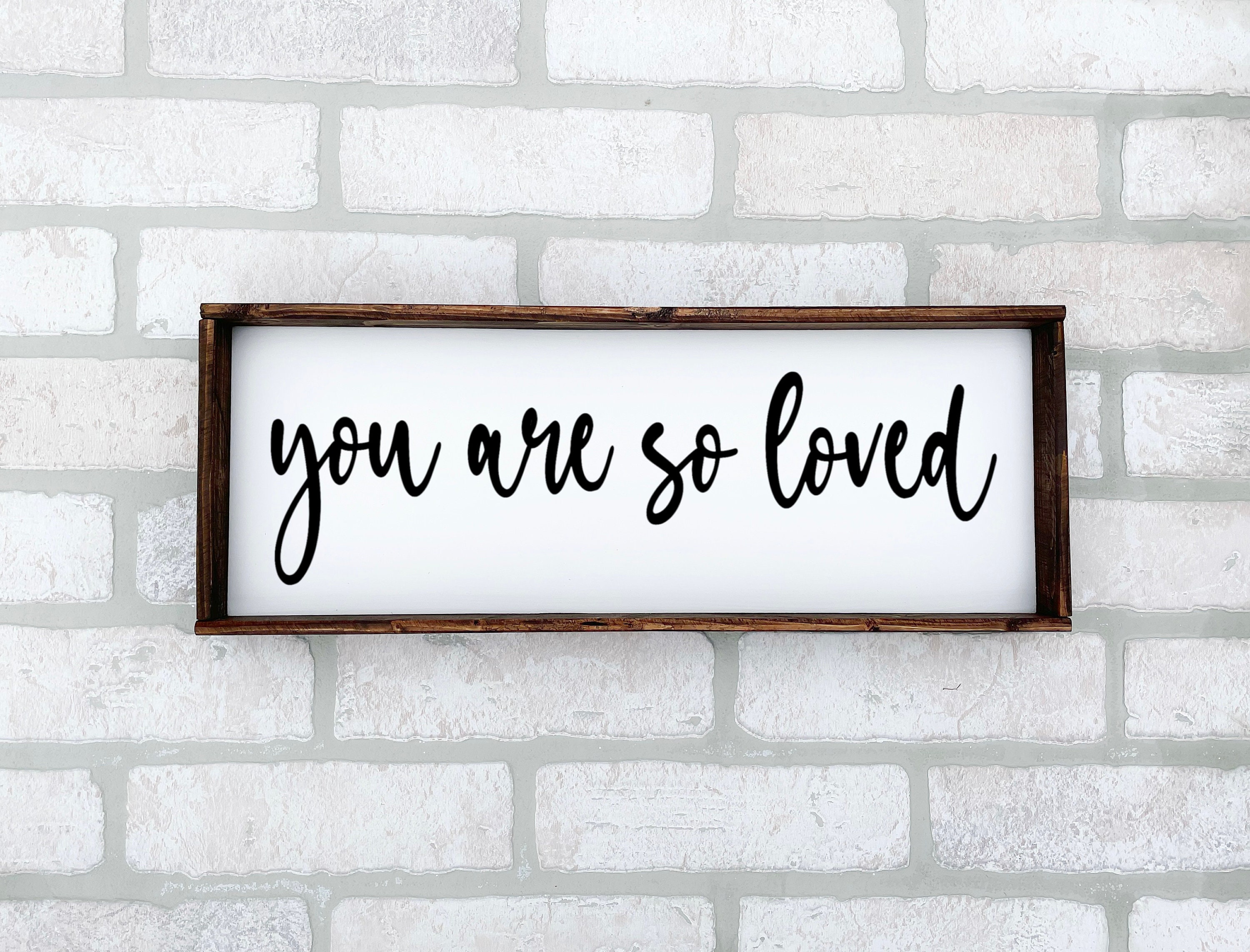 You Are So Loved Sign Nursery Sign Nursery Decor Nursery | Etsy