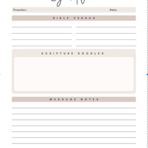 Kindle Scribe Template/52 Week Bible Notes/journal - Etsy