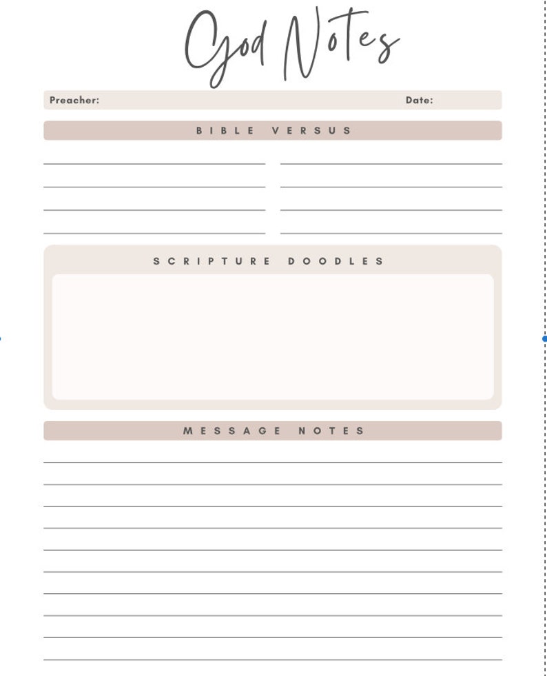 Kindle Scribe Template/52 Week Bible Notes/journal - Etsy