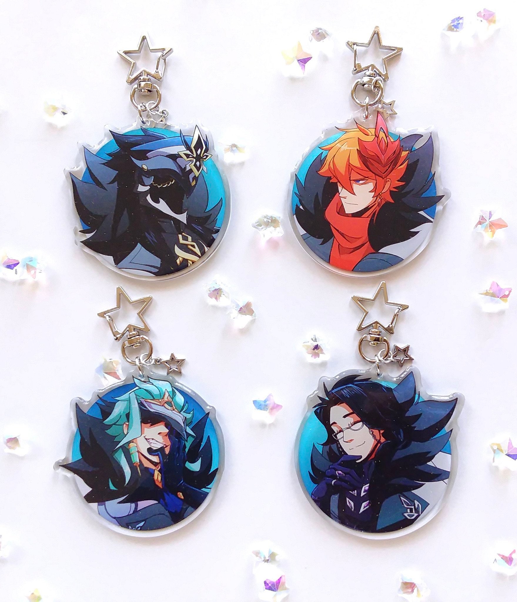 Genshin - Fatui Harbinger Charms - Etsy