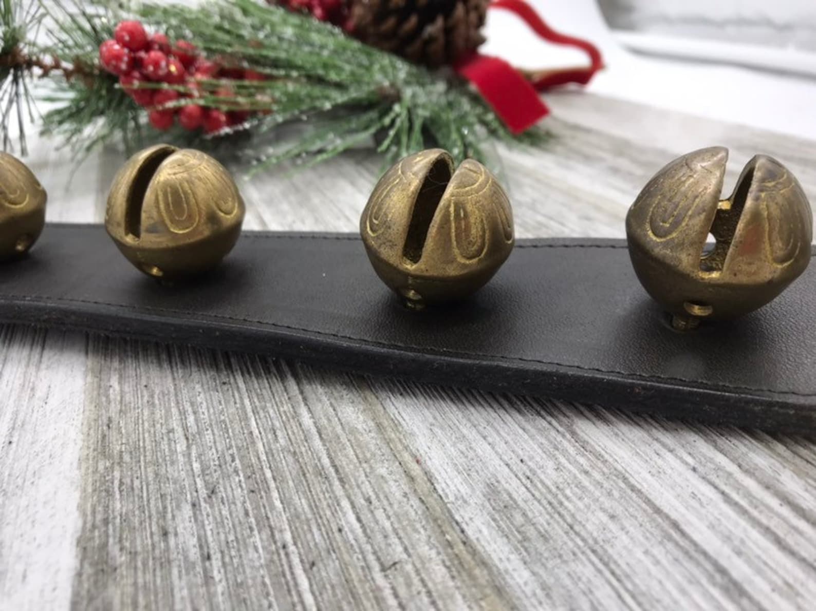 12 Authentic Solid Brass Seigh Bellsbrass/silver - Etsy