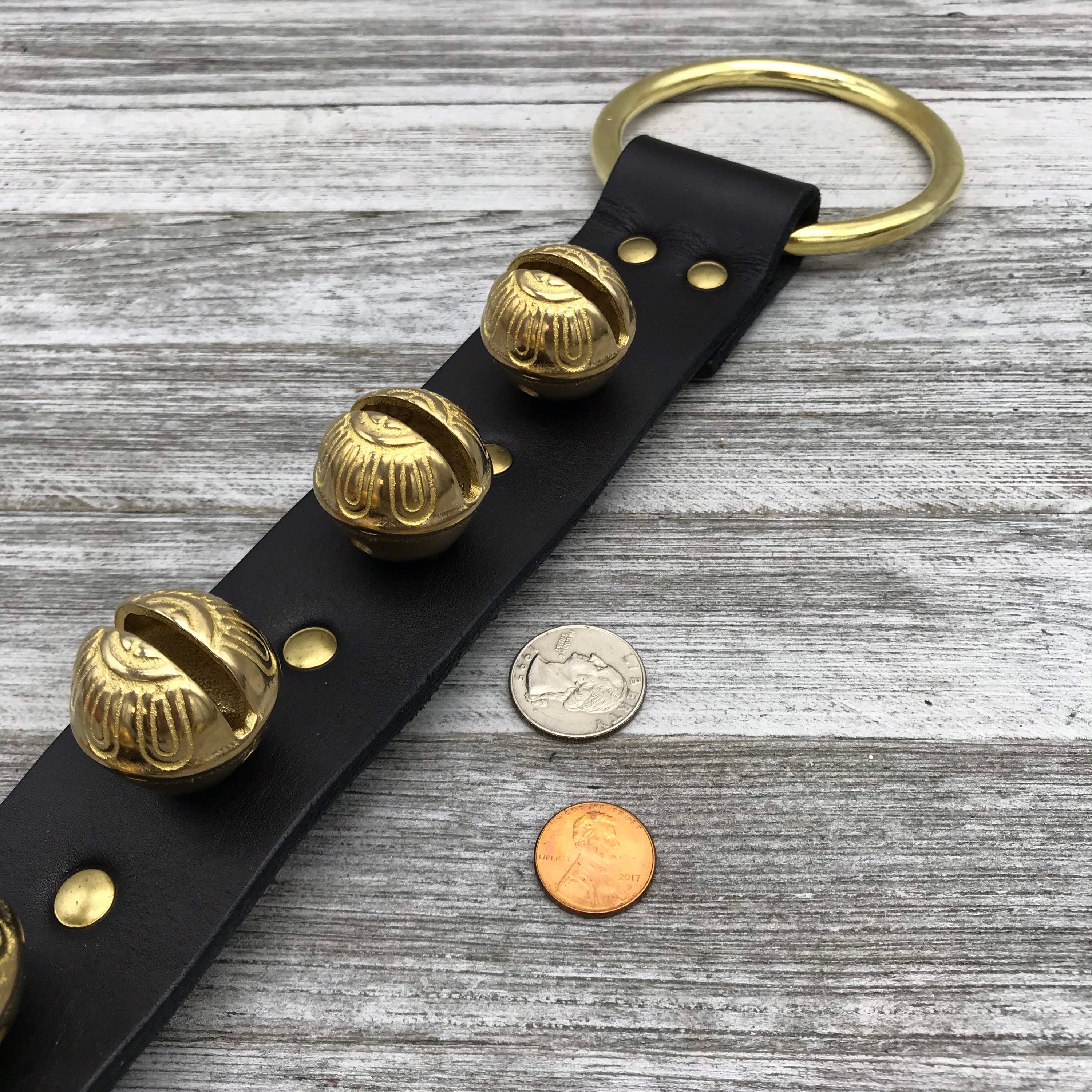 6 Authentic Solid Brass Sleigh Bells With A Door - Etsy