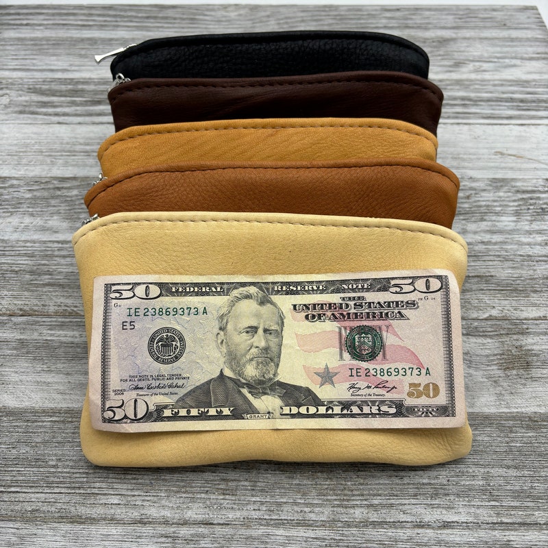 Leather Coin Pouch - Etsy