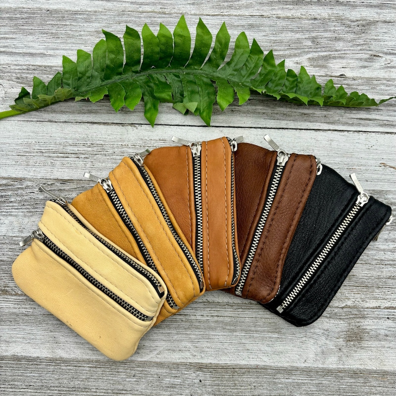 Double Coin Purse - Etsy