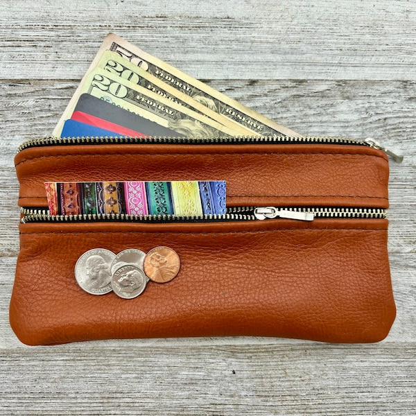 Double Coin Purse - Etsy