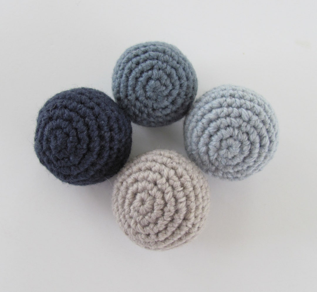 Natural Wool Cat Toy Balls, 4 Pack, Boy Cat Organic Catnip Toys - Etsy