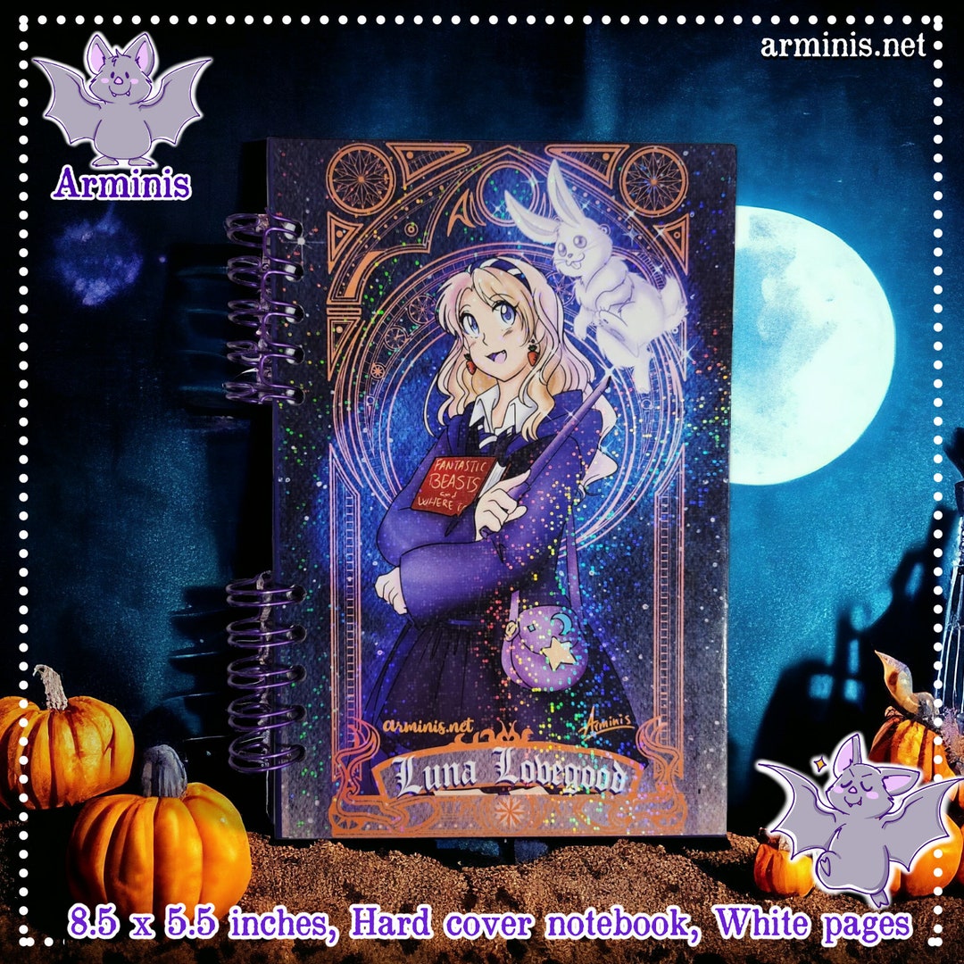 Luna Cute Witch Fanart Sketchbook - Etsy