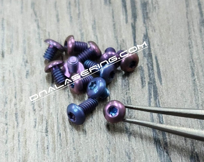 Benchmade Bugout body Screws Kit Titanium Anodize Blurple Flytanium ...