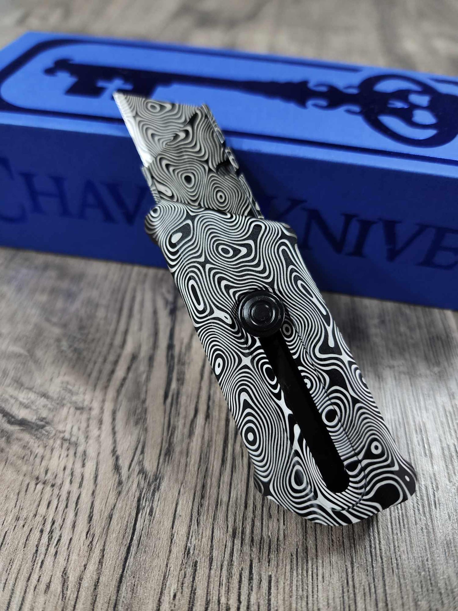 Chaves C.H.U.B. Slipper Slide Lock PVD Coated With Laser Engraved ...