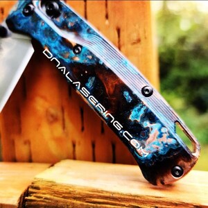 Shipwreck Patina - Benchmade Bugout Crossfade - Copper Knife Scales ...