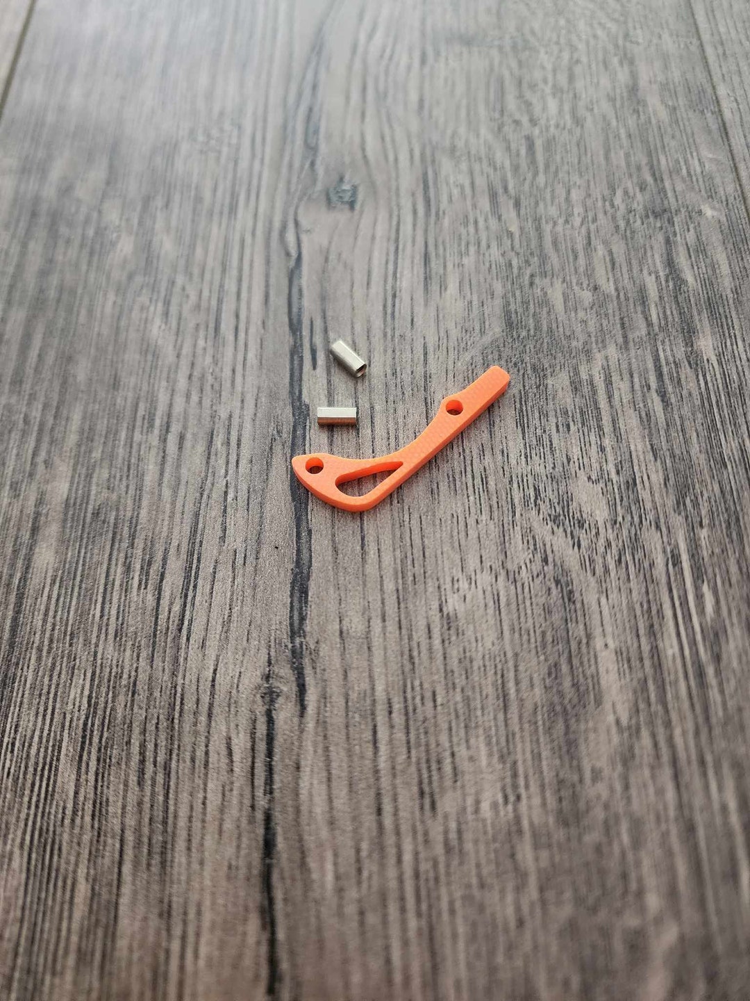 Orange G-10 Backspacer for Benchmade MINI Bugout Knife Flytanium Gear ...