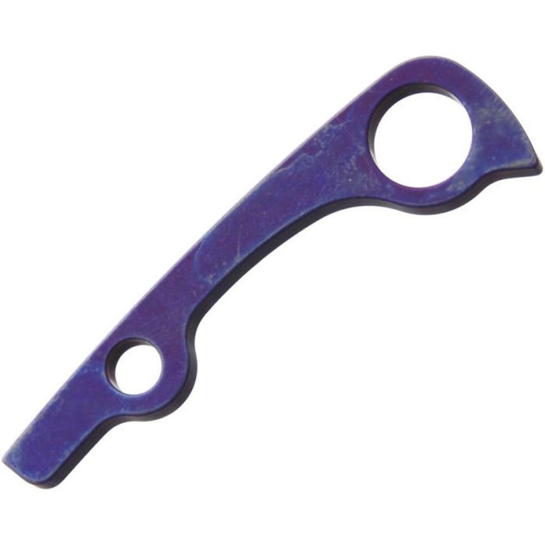 Purple Anodized Titanium Backspacer PM2 Spyderco Flytanium - Etsy