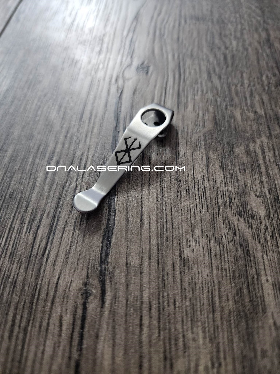 Lynchnw Spyderco - Viking Berserker Rune - Laser Engraved Titanium ...