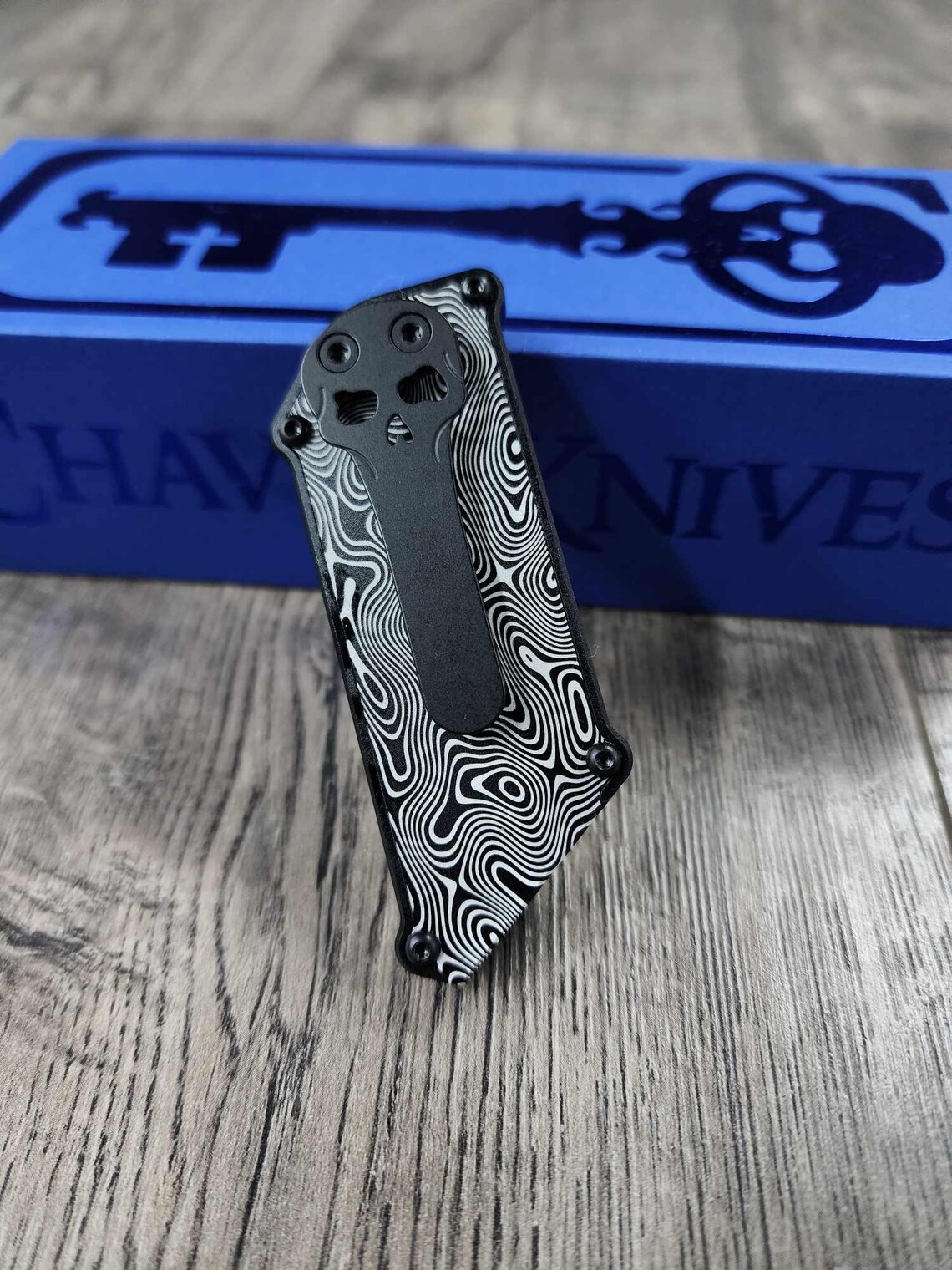 Chaves C.H.U.B. Slipper Slide Lock PVD Coated With Laser Engraved ...