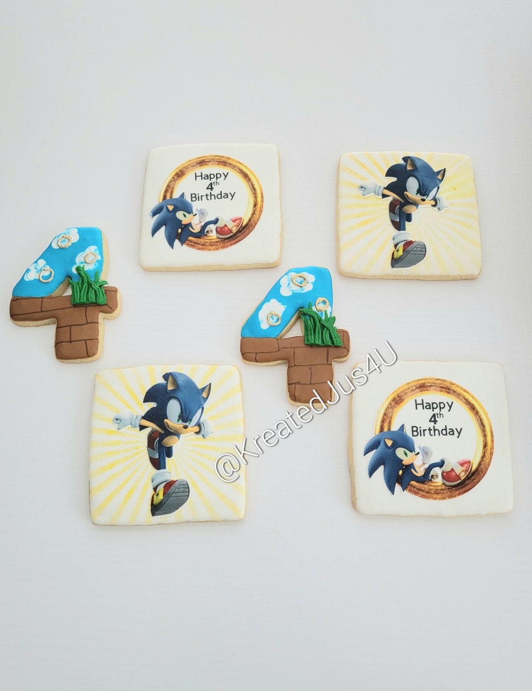 Sonic Cookies - Etsy