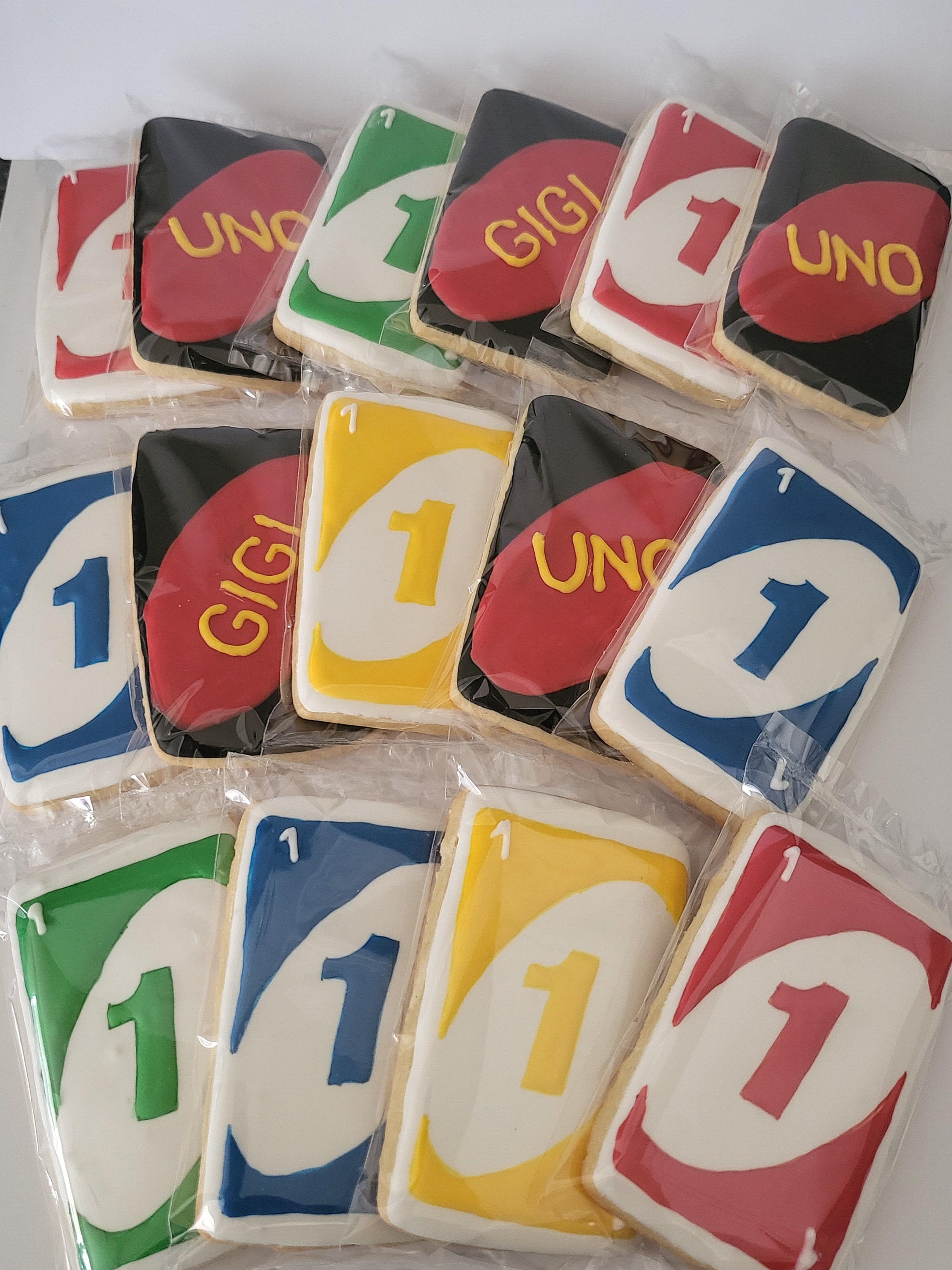 Uno Theme Sugar Cookies - Etsy