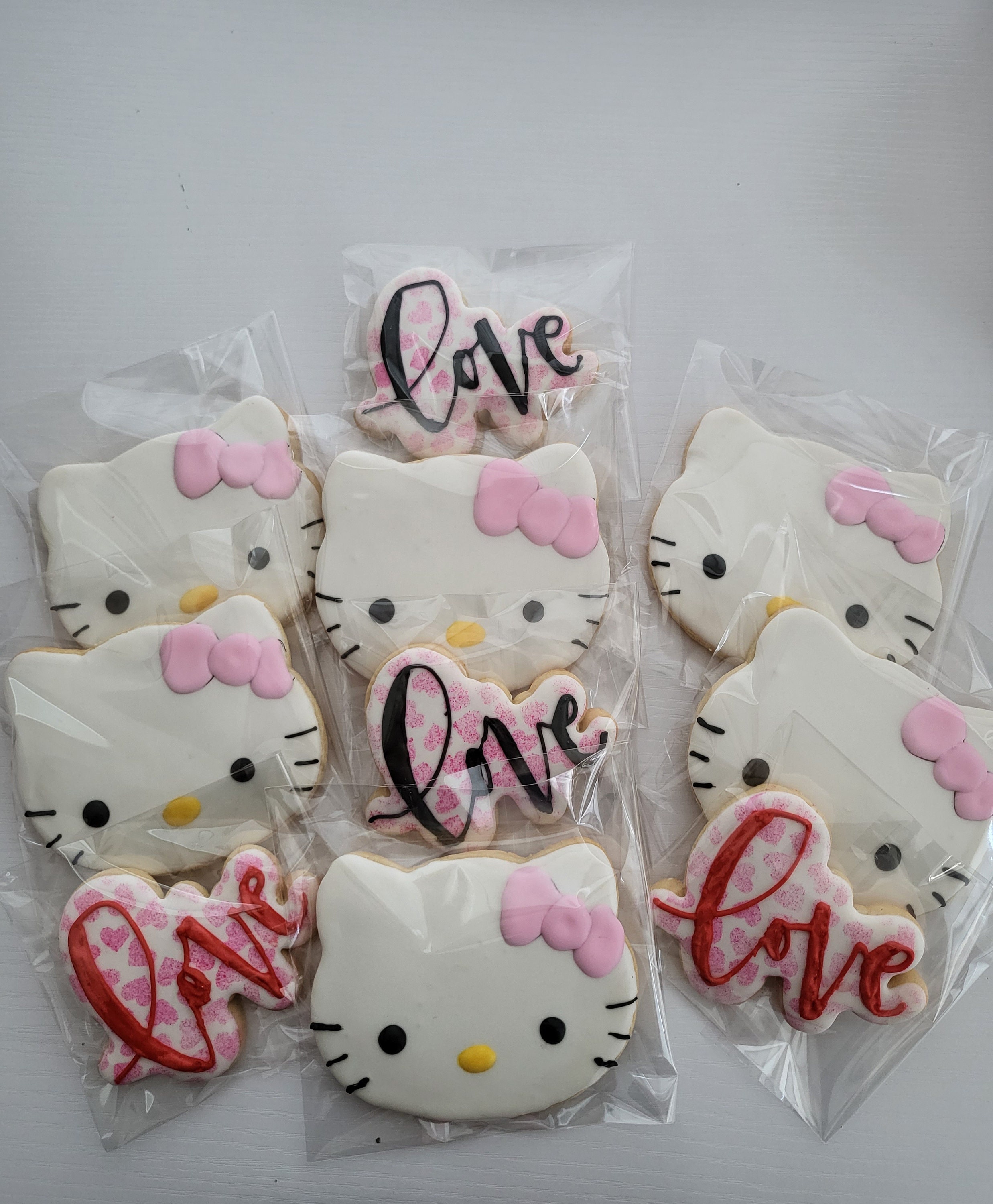 Hello Kitty Cookies - Etsy