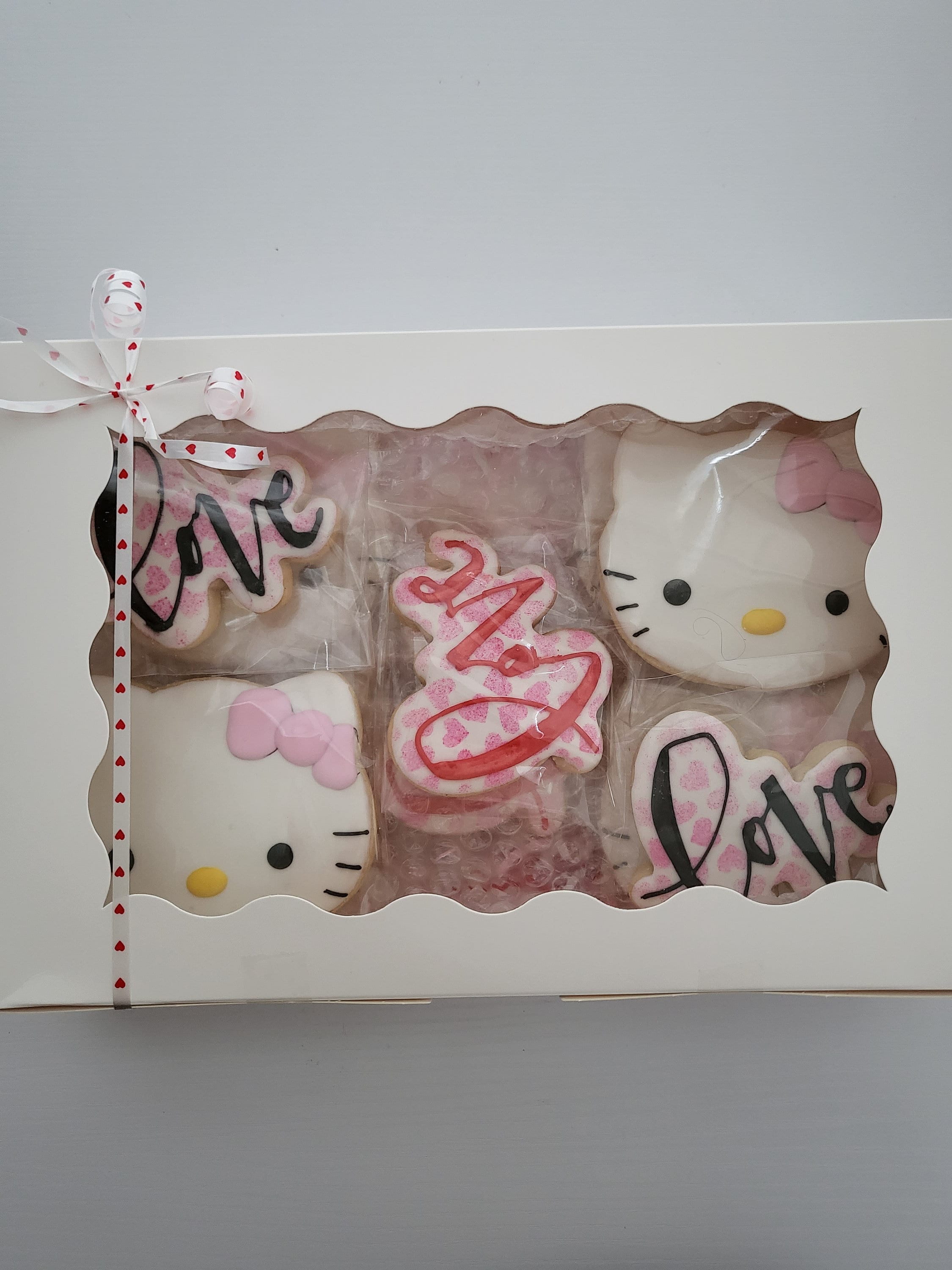 Hello Kitty Cookies - Etsy