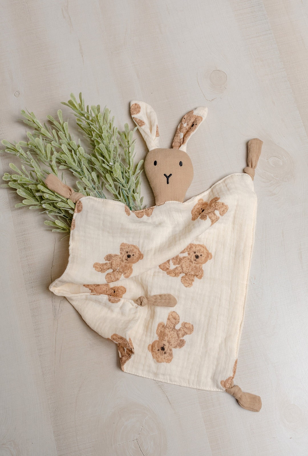 Lovey Blanket, Baby Gift, Animal Security Blanket, Baby Shower Gift ...