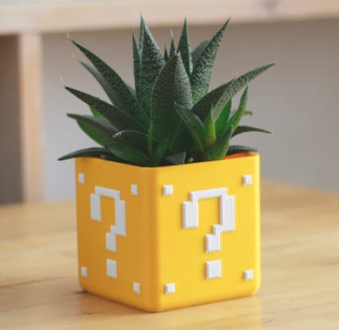 Nintendo Switch Flower Planter Mario Video Games Super - Etsy