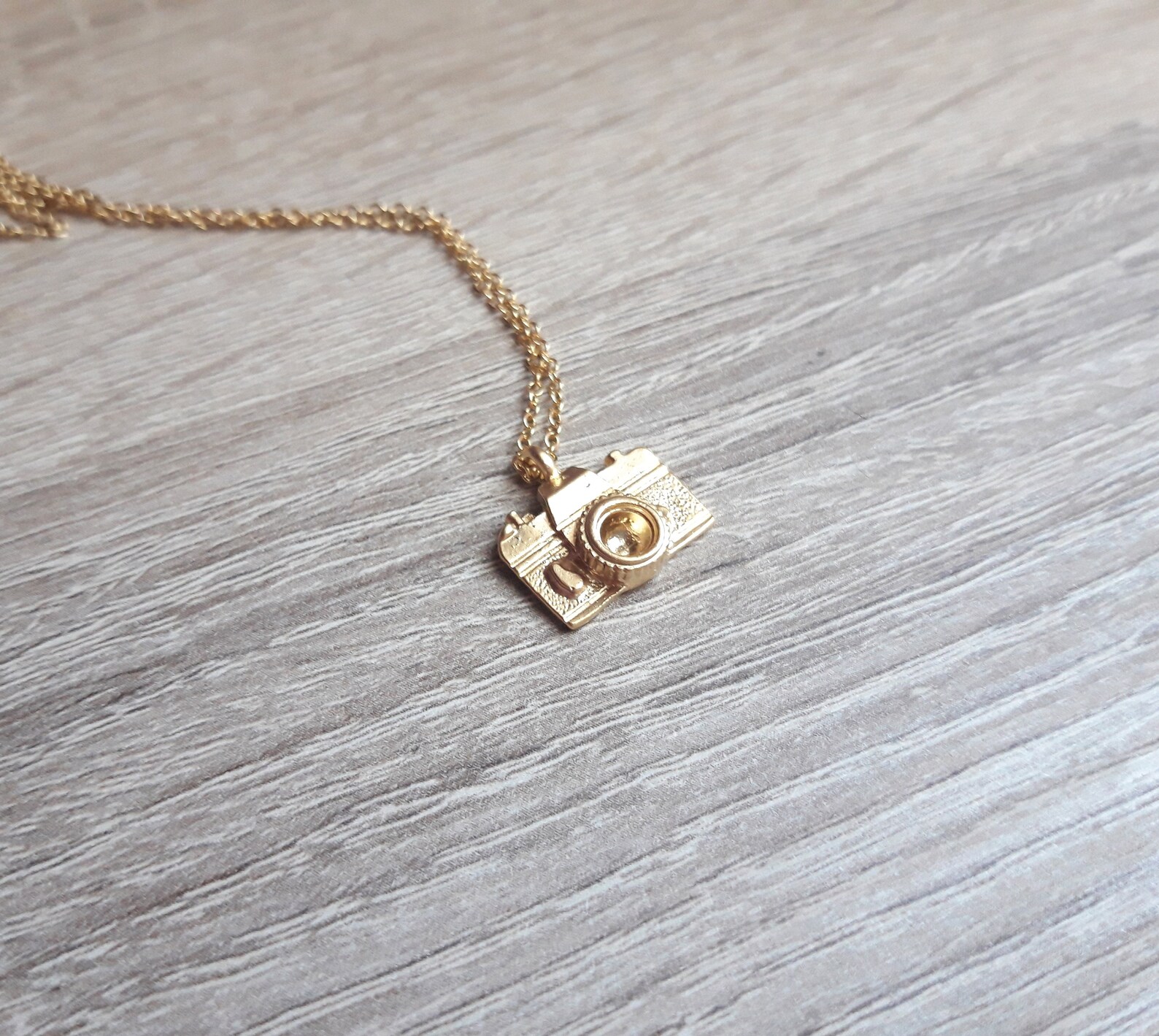 Camera necklace Tiny photo camera pendant necklace for | Etsy