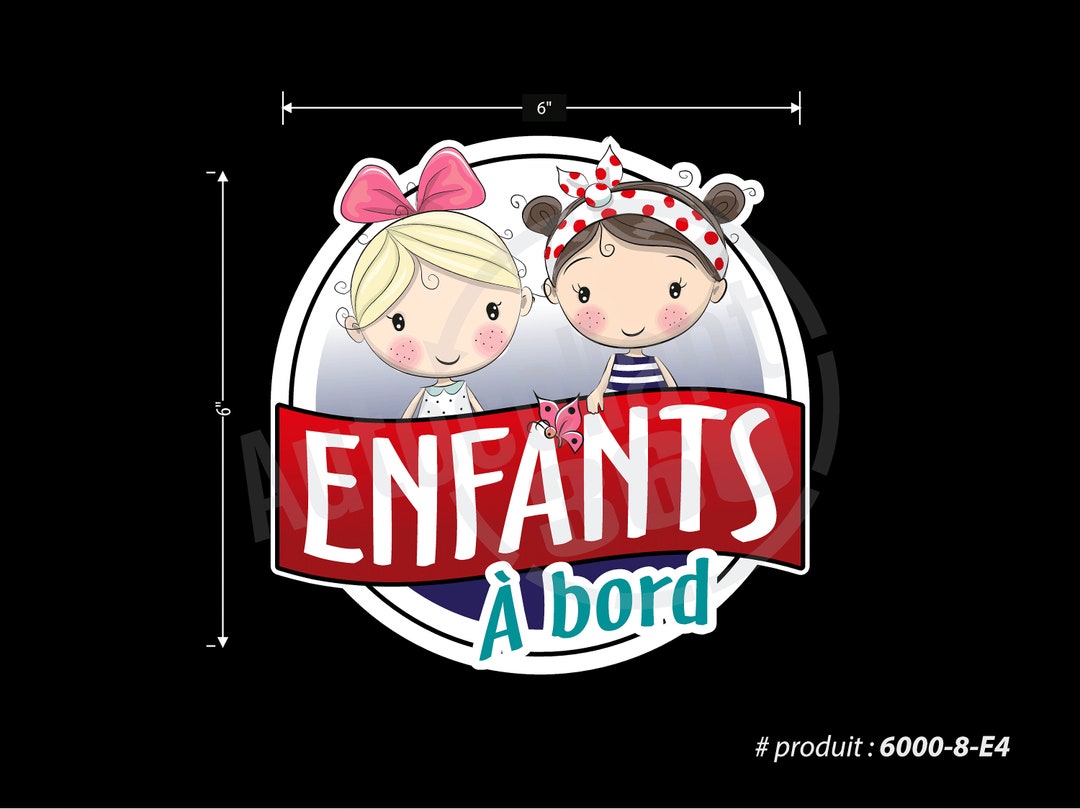 Sticker / Car / Children / on Board / Family / Family / - Etsy