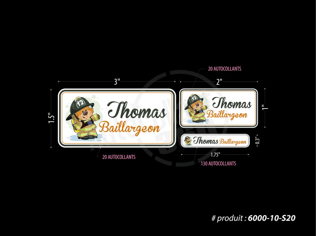 Sticker / Label / School Materials / School / School / Books / - Etsy