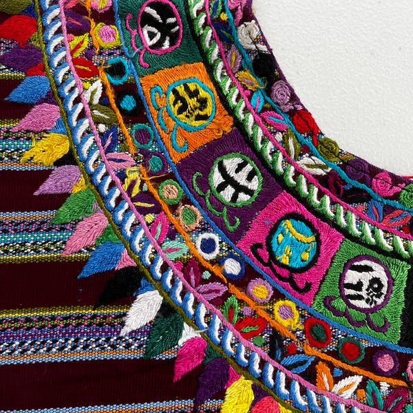 Mayan Embroidery - Etsy