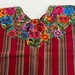 Vintage Huipil With Floral Design, Hand Embroidered on Hand Woven ...