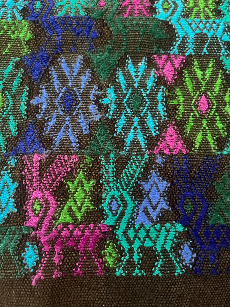 Traditional Vintage Huipil - Guatemalan Blouse - Woven Design - Etsy