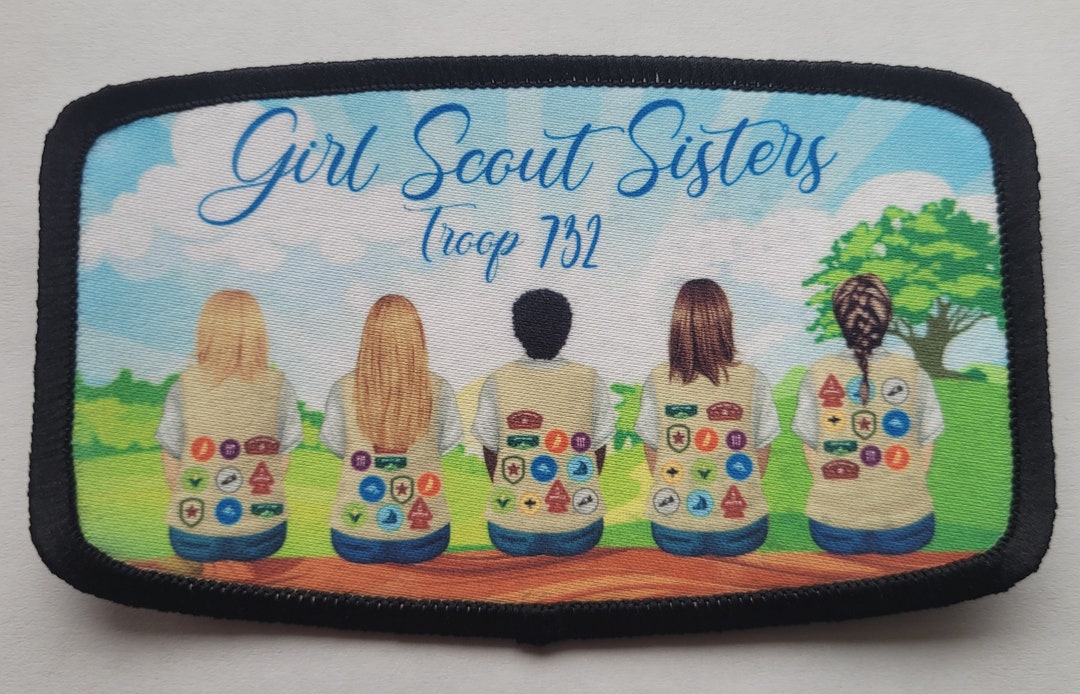 Girl Scout Patch Sisters Bridging Badge Free Shipping - Etsy