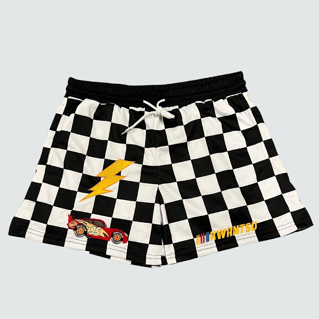 Embroidered Disney Cars Mesh Shorts – Lightweight Pixar Apparel - Etsy